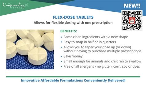 Flex Dose Tablet By The Compounding Center [video] The Compounding