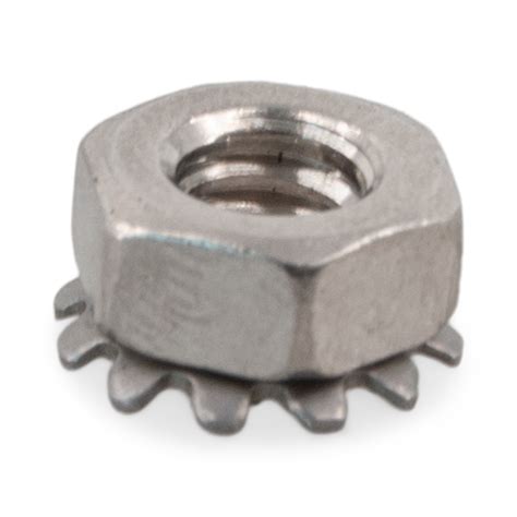 Hex Keeper Nut 14 Stainless Steel 23587