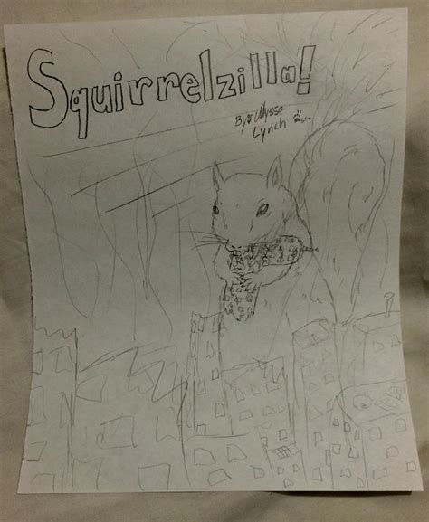 Squirrelzilla By Scarletcat1 On Deviantart