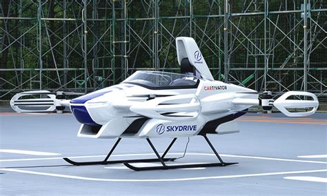 Japanese Startup Skydrive Unveils Personal Manned Drone Visor