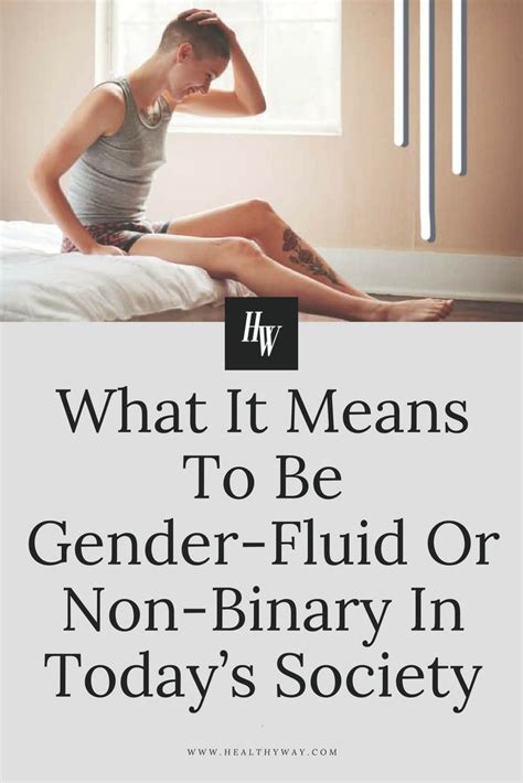 What It Means To Be Gender Fluid Or Non Binary In Todays Society What Is Gender Gender
