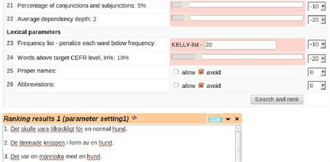 Part Of The User Interface And Example Search Results Download Scientific Diagram
