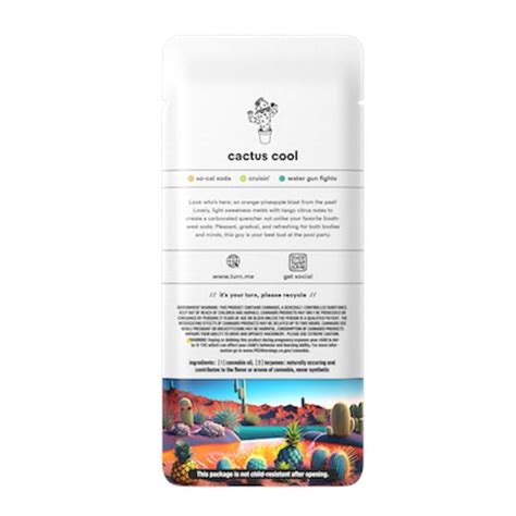Turn Cactus Cool S Hybrid Botanica Blends 1g Disposable Weedmaps
