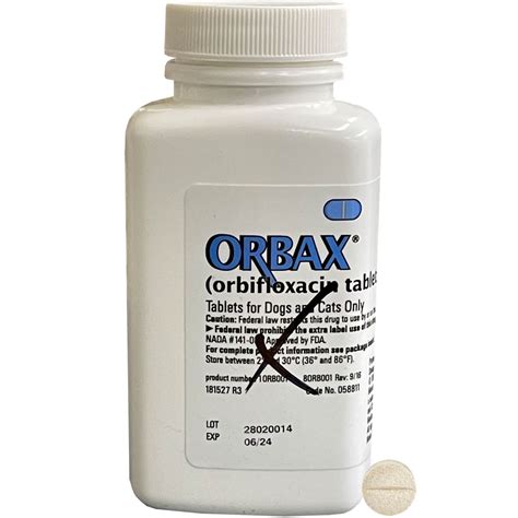 Orbax 68 Mg 100 Tablets Free Shipping Entirelypets Rx