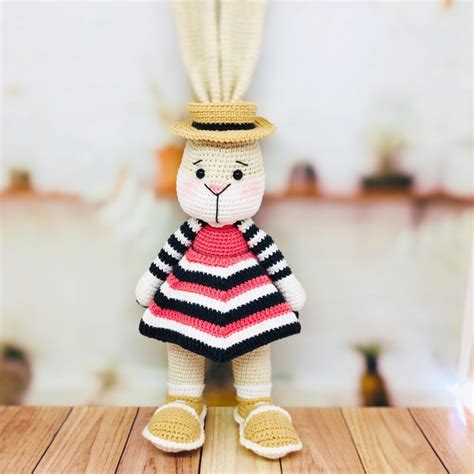 Ruby The Rabbit Amigurumi Pattern