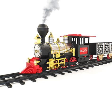 Inin Train Toy Train Set Real Smoke