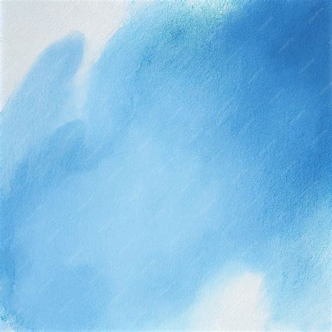 Premium Photo Abstract Blue Watercolor Texture Background