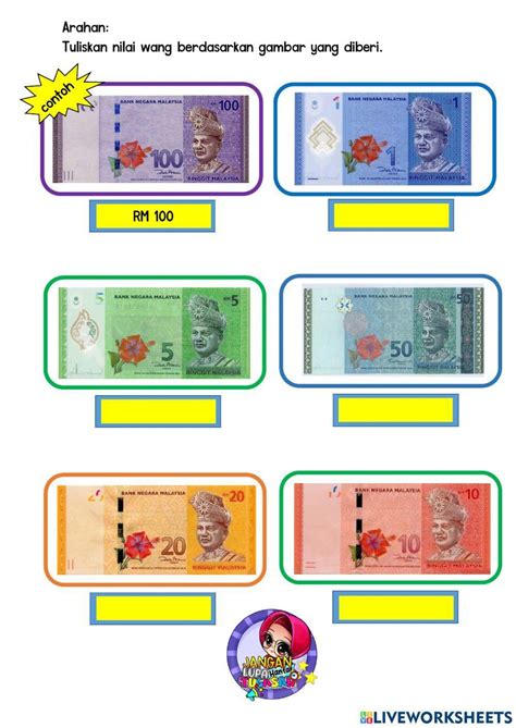 1208384 Wang Ringgit Malaysia Wazif Liveworksheets