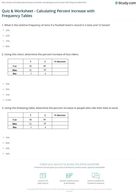 Worksheet Two Way Frequency Tables Worksheet Grass Fedjp Worksheet Study Site