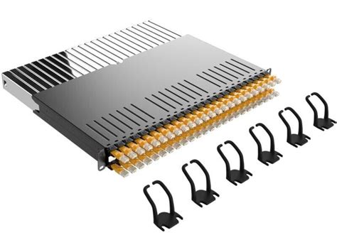 Patchbox Plus Cable Management System 18m Cat6a Stp Cables 24 Blue