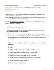 Understanding Algorithms Pseudocode And ICT History Course Hero