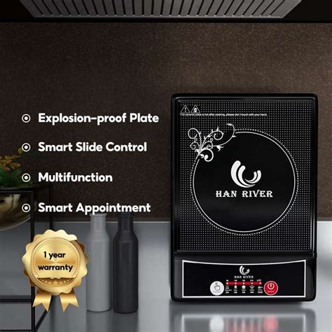 Promo Induction Cooker HRIC01BK Kompor Induksi Cerdas Induksi Elektromagnetik1200watt Diskon 25