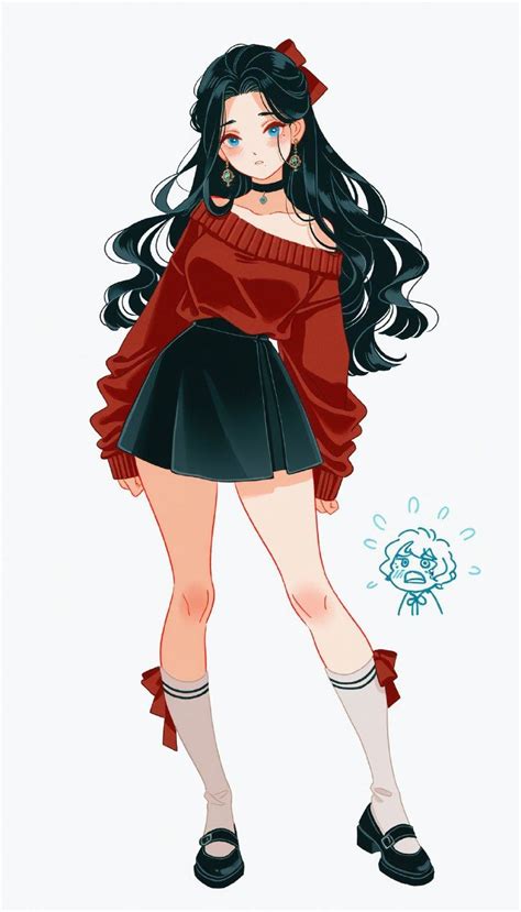 Anime Female Outfits Casual
