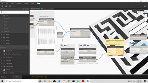 Routebyspacelattice Space Analysis Package Packages Dynamo
