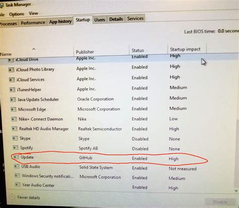 Issue With Github Update On Startup Rgithub
