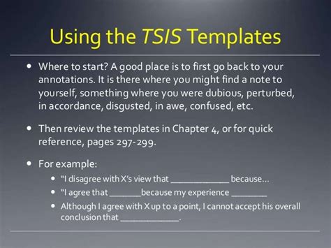 The Summary Response Assignment
