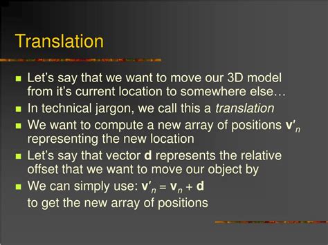 Ppt 3d Object Renderer In C Using Vectors And Matrices Powerpoint Presentation Id808609