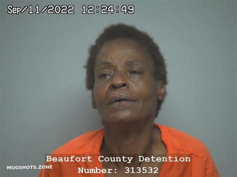 Beverly Ann Mitchell 09112022 Beaufort County Mugshots Zone