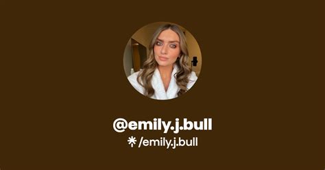 Emily J Bull Instagram Linktree