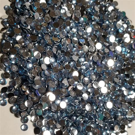 Light Blue Rhinestones 3mm 5mm You Pick Size Fabcabcases
