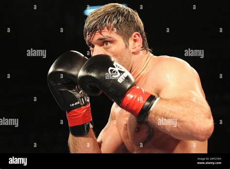 Italian Boxer Clemente Russo During The Qualifying Match At Rio 2016 Aiba Pro Boxing Road To