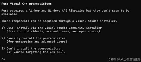 Rust安装并配置配置vscode编译器vscode Rust Csdn博客