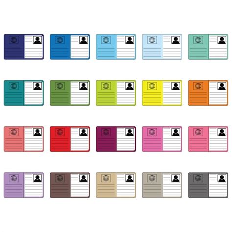 Premium Vector Passport Clipart Set Design Bundle