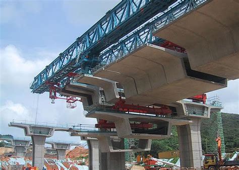 in the construction of a two span bridge span length l by using