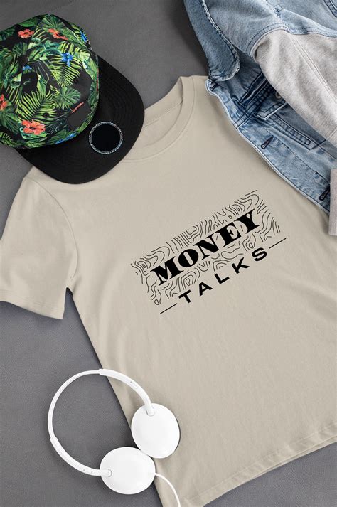 Money Talks Tshirt Graphic Tee Entrepreneur Shirt Finance Geek