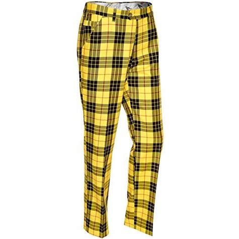 Royal And Awesome Mens Golf Trousers Slim Fit