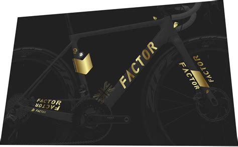 Factor O2 2018 Frame Decal Set Bike Decal Replace
