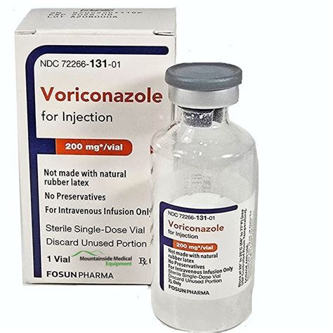 Voriconazol 200mg Voriconazol Receta Electrónica En España Oladoctor