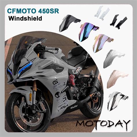 For Cfmoto 450sr Windshield 450sr Accessories 450 Sr Cfmoto Accessories