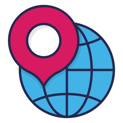 Geolocation Generic Outline Color Icon