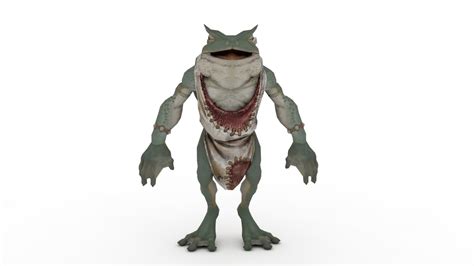 Frogman 3d Model Turbosquid 2079940