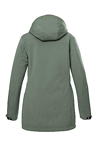 Killtec Womens Softshell Outdoor Jacket With Zip Off Hood Yorkshire