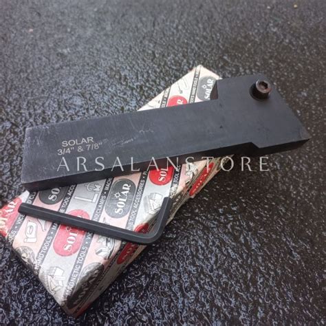 Alat Penjepit Mata Bubut 3 4 7 8 Solar Cutting Off Tool Holder Lazada Indonesia