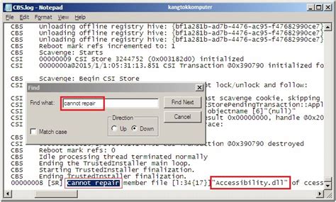 Cara Manual Perbaiki File System Kangtokkomputer