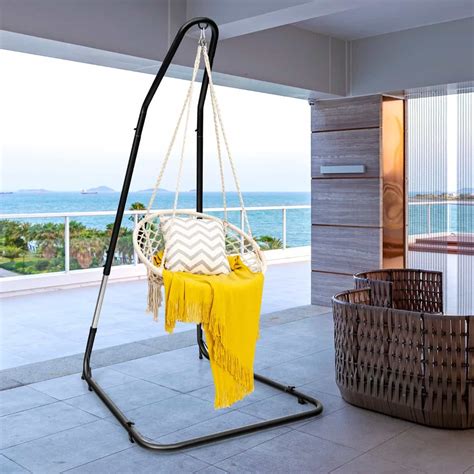 Adjustable Hammock Chair Stand With Safety Hook Hammock Shop