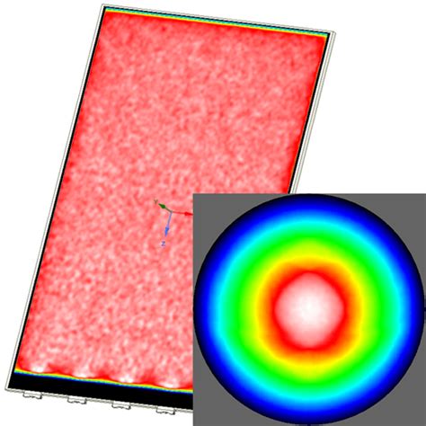Ansys Speos 联合 Optislang 背光板设计优化方案 显示 输出 Texture