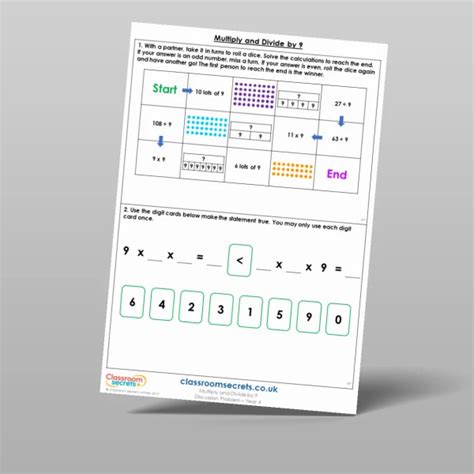 Year 4 Multiply And Divide By 9 Reasoning And Problem Solving 2 Resource | Classroom Secrets