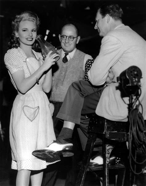 Janet Blair Relaxing Between Scenes On The Set Of My Sister Eileen