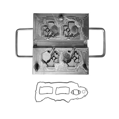 Custom High Quality Compression Molding Rubber Cylinder Bellows Tooling Sun