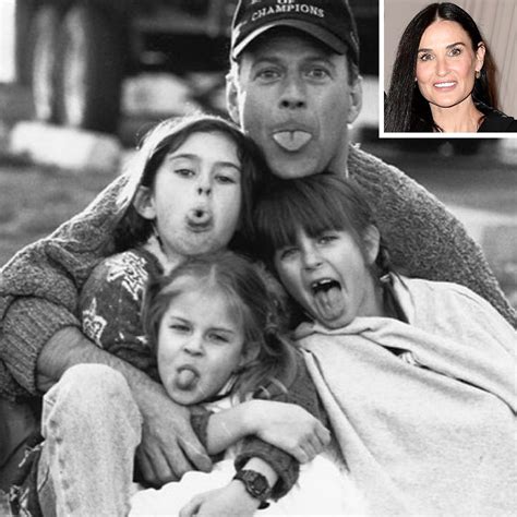 Fathers Day 2021 Demi Moore Honors Bruce Willis With Throwback Photo