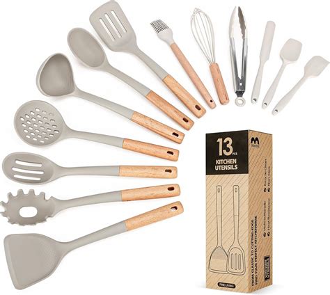 Kitchen Utensils Set 13pcs Silicone Cooking Utensils Heat