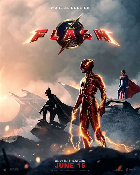 6月16日公開！『ザ･フラッシュ』プレミアム・ラージ・フォーマット・ポスター集 ぶっちゃけシネマ人生一直線！