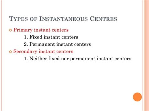Icr Velocity Analysis Graphical Method Theory Of Machine Pdf