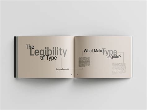 Legibility Of Type Behance