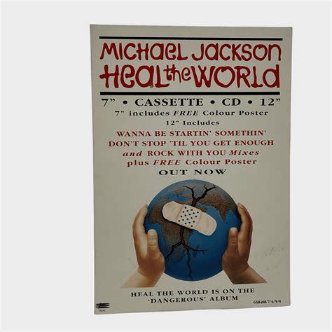 Michael Jackson Heal The World Promo Counter Standup Michael Jackson