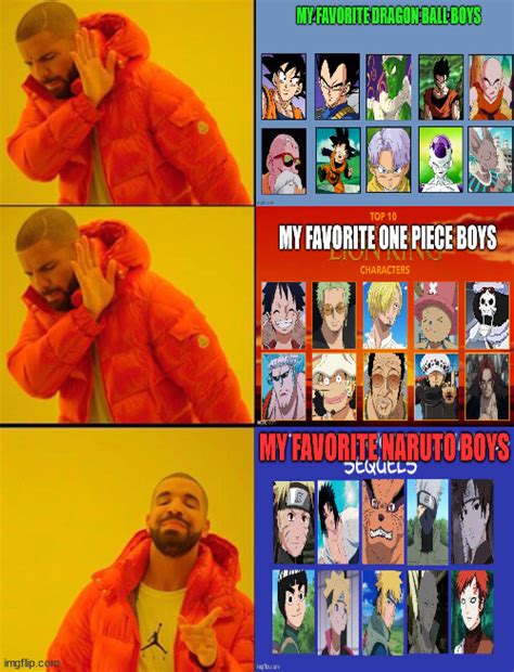 The Big 3 Anime Franchises Boys Imgflip